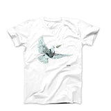 Banksy Armored Dove West Bank Graffiti T-shirt - Harvey Ltd