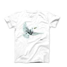Banksy Armored Dove West Bank Graffiti T-shirt - Harvey Ltd